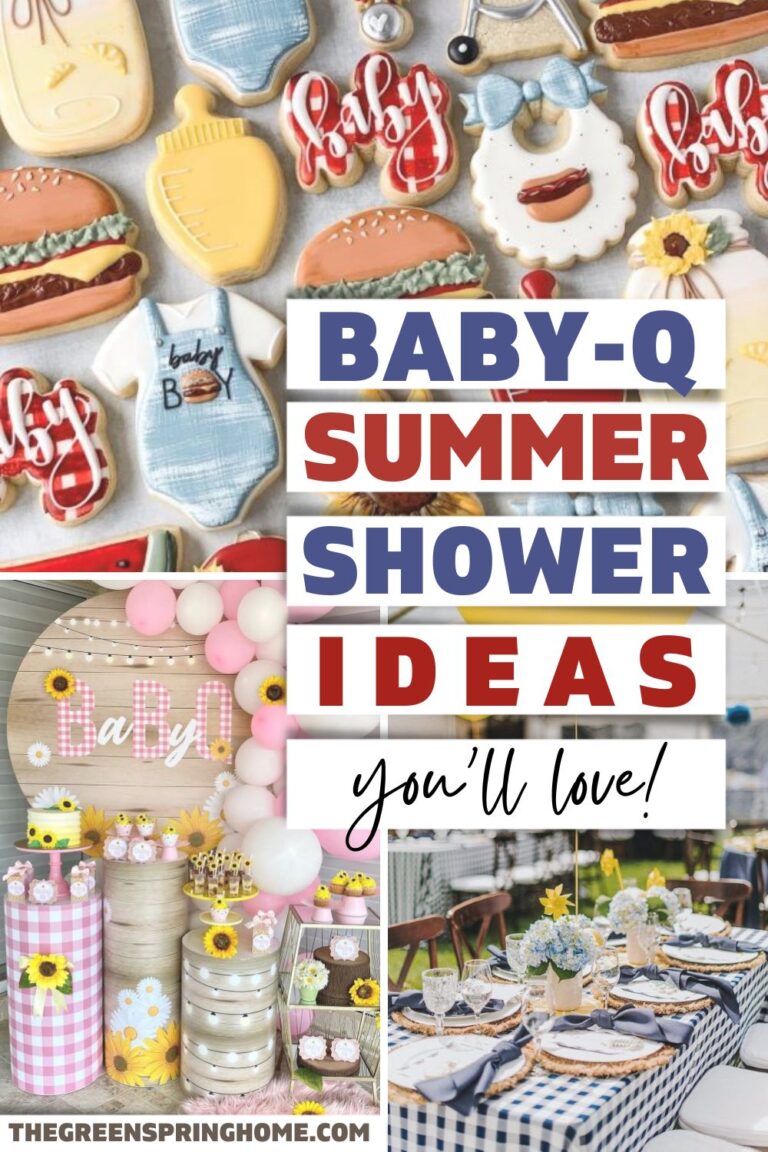 16+ Beautiful Baby Q Shower Ideas - The Greenspring Home