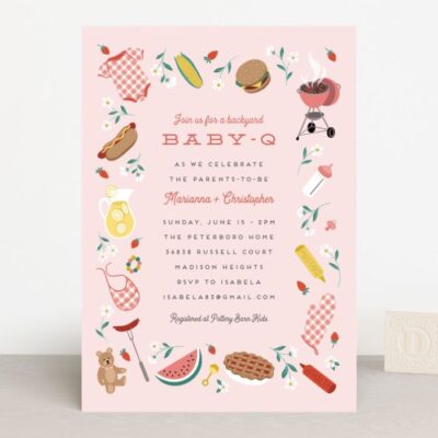 16+ Beautiful Baby Q Shower Ideas - The Greenspring Home